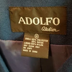 Adolfo | Skirts | Adolfo Atelier Womens Suit | Poshmark